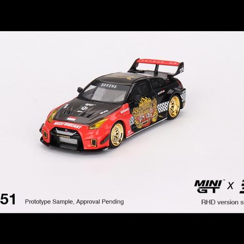 Jual Mini GT 651 LB Silhoutte Works GT Nissan GTR R35 Ver.1 Barong Mini ...
