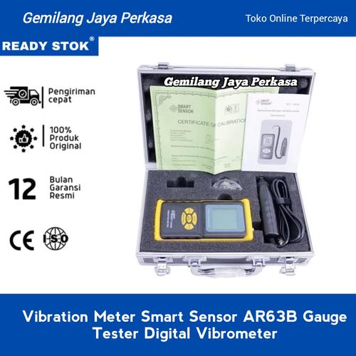 Jual Vibration Meter Smart Sensor AR63B Gauge Tester Digital Vibrometer ...