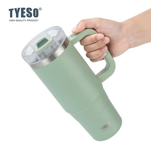 Promo ORIGINAL TYESO Tumbler Jumbo 1200ml Dengan Handle Stainless Steel ...