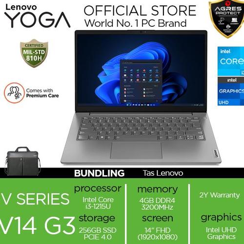Jual Lenovo V14 G3 IAP Intel Core i3 1215U RAM 4GB SSD 256GB DOS 14" FHD 2YR - WINDOWS 11 HOME ...