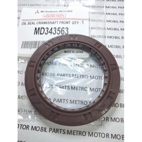 Jual OIL SEAL TIMING CRANKSHAFT KRUK DEPAN L300 KUDA DIESEL STRADA ...