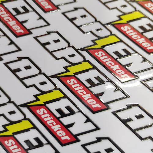 Jual CETAK STICKER DTF UV TIMBUL - 40 x 30 cm - Kab. Lebak - Apien ...