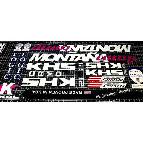 Jual sticker sepeda KHS MONTANA ritchey logic comp pro team summit ...