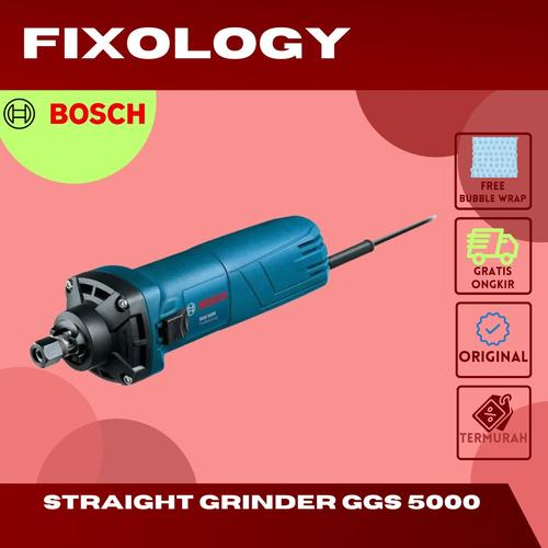 Jual Gerinda Lurus Bosch GGS 5000 Straight Angle Grinder Gerinda Botol ...