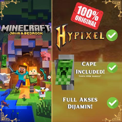 Jual Minecraft Java & Bedrock edition original PC - 15th Aniversary ...