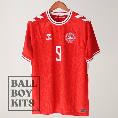 Jual Original Denmark Euro 2024 Home Kit Player Issue - EURO SET, L ...