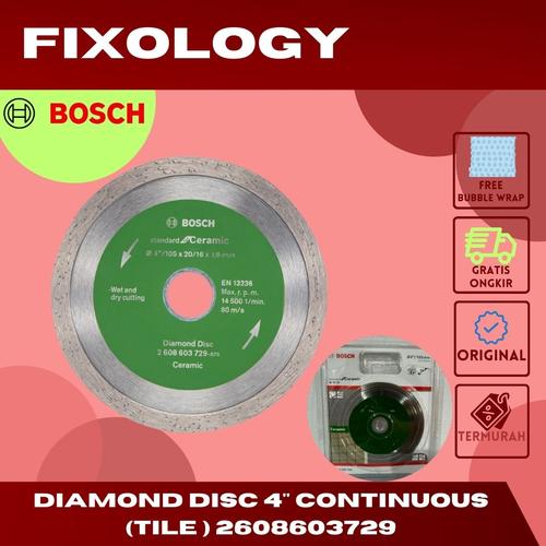 Promo Mata Gerinda Potong 4" Bosch 729 Diamond Cutting Keamik Marmer ...