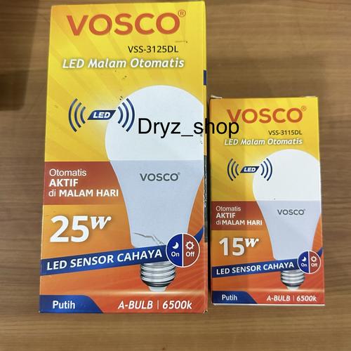 Jual Led sensor cahaya / lampu sensor cahaya / auto night bulb / led automatically / led light ...