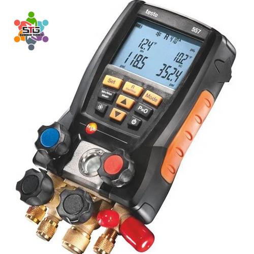 Jual Refrigeration 557 With hoses Digital Manifold Kit testo Clamp ...