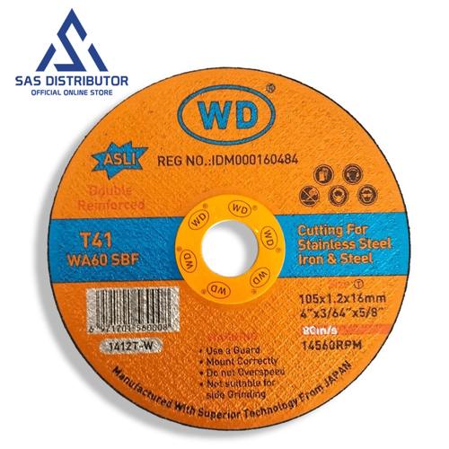 Jual Batu Gurinda Gerinda Potong WD 4" inch / Cutting Wheel WD 4" x 1,2 ...