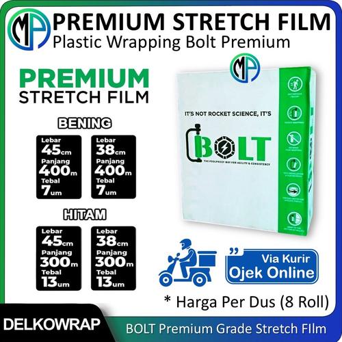 Jual Plastik Wrapping Barang Bolt Premium / Stretch Film Harga Per-Dus ...