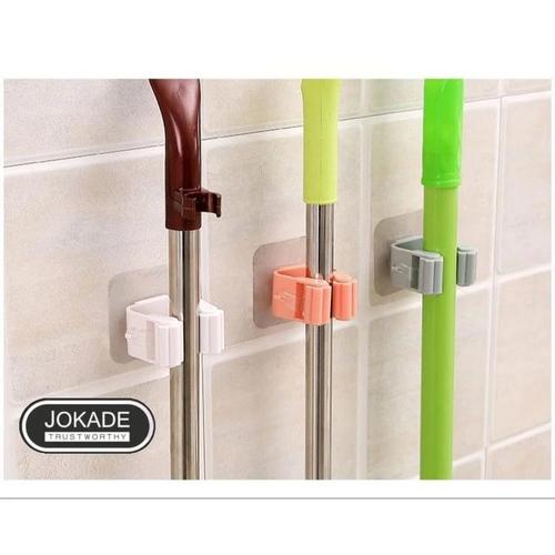 Promo GANTUNGAN SAPU PEL DINDING TEMPEL / MOP CLIP TEMPEL / PENJEPIT ...