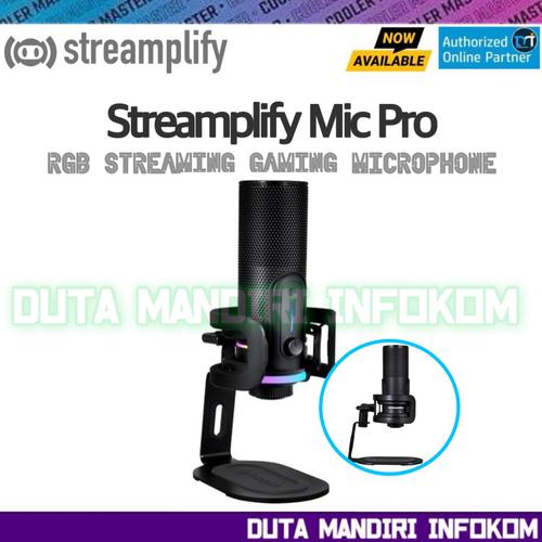 Promo Streamplify MIC PRO - RGB USB Streamer Gaming Microphone Cicil 0% ...