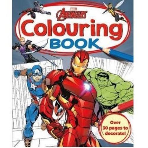 Jual Buku Mewarnai Marvel Avengers Colouring Book Original - Jakarta ...