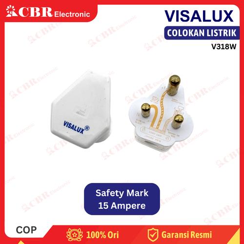 Jual Colokan Listrik VISALUX V318W / 15 Ampere - 1 Box (12 Pcs) - Kota ...