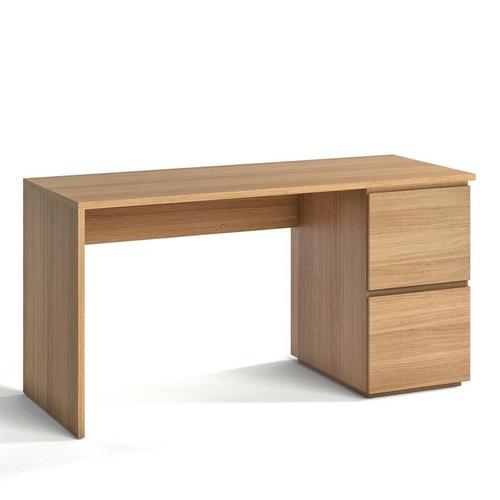 Jual Meja Kerja Simple Minimalis 2 Laci Besar - Meja Kantor Modern HPL ...