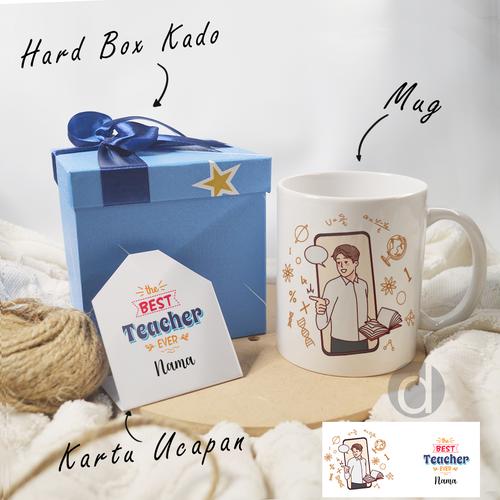 Jual Mug Gelas Best Teacher | Hadiah Spesial untuk Pahlawan Kelas ...