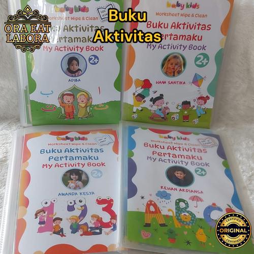 Jual Variasi - CUSTOM Nama Foto FREE Buku Aktivitas Anak My Activity ...