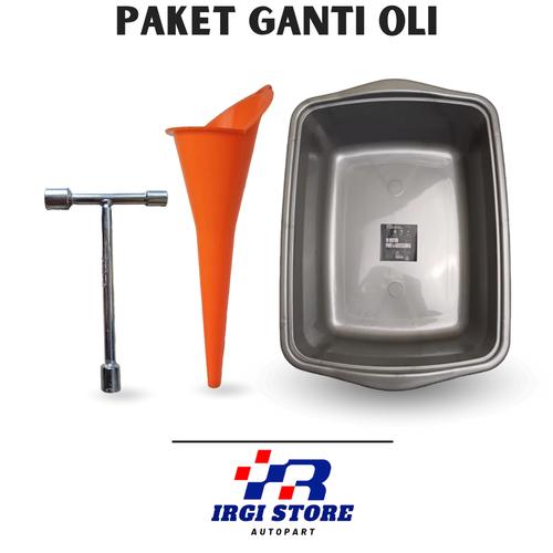 Jual Paket Ganti Oli Wadah Oli, Corong Oli, Kunci T 8-10-12 ,ganti oli ...