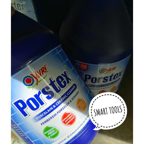 Jual Porstex Yuri Pembersih Keramik Bunuh Kuman Biru 1 Liter / Prostex ...