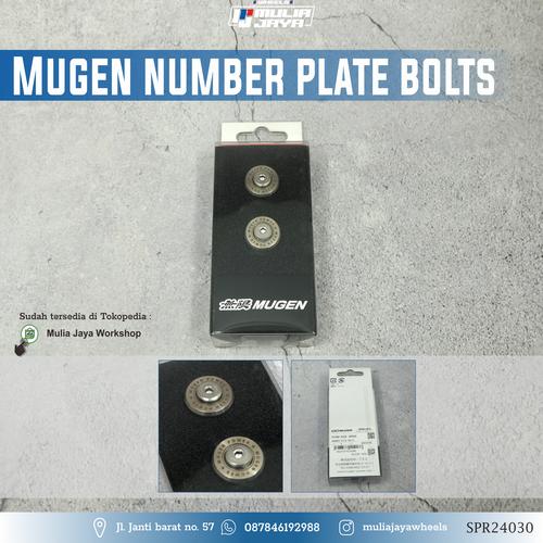 Jual Mugen number plate bolts - Kota Malang - Mulia Jaya Workshop ...