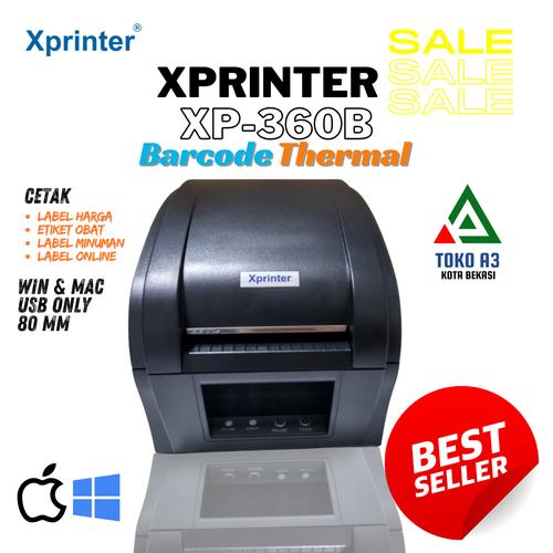 Jual Printer Thermal XPrinter XP 360b - Hitam - Kota Bekasi - Toko A3 ...