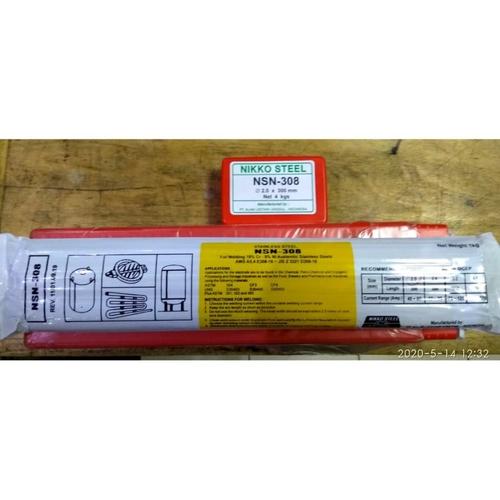 Jual Kawat Las NIKKO STEEL NSN-308 Diameter 2,0mm - AWS E 308-16 ...