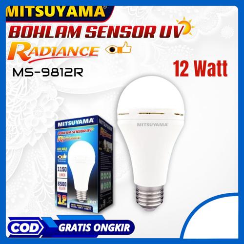 Jual Lampu LED Sensor Cahaya 12W , 9W Mitsuyama / Lampu Sensor Cahaya 9W - 12W / Led Sensor 9W ...