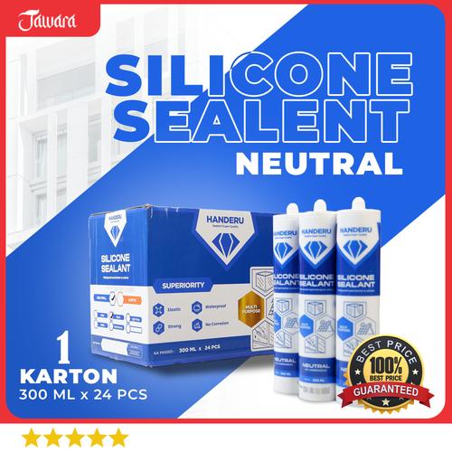 Promo [1 Dus] Sealant Handeru Netral White 300ML Murah & Berkualitas ...