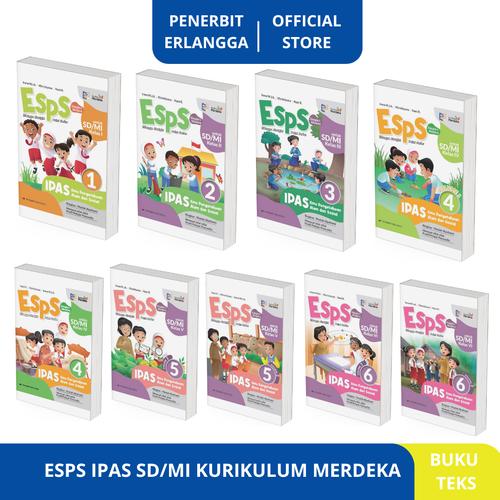 Promo ESPS IPAS SD/MI KELAS 1 2 3 4 5 6 KURIKULUM MERDEKA ERLANGGA - KELAS 6 VOL 1 - Jakarta ...