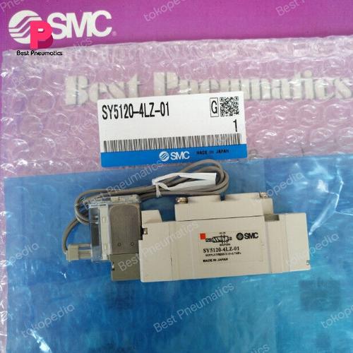Jual Solenoid Valve SMC SY5120-4LZ-01 220V 1/8" - Jakarta Barat - Best Pneumatics | Tokopedia