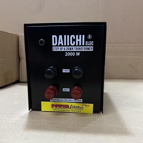 Jual AVR / Trafo Step Up and down 2000 W 220V 110 V 2000 Watt DAIICHI ...