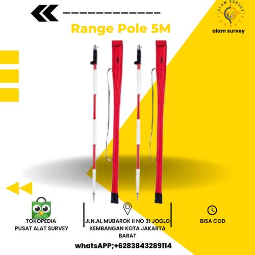 Jual Telescopic Range Pole / Prism Pole/ Pole Stick / Jalon Prisma ...