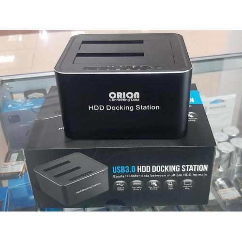 Jual ORION DOCKING STATION DUAL BAY 2.5" 3.5" HDD SSD WITH CLONING ...