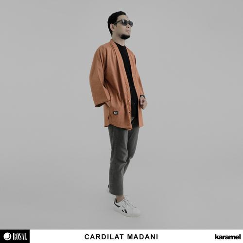 Jual Cardilat Madani ROSAL Caramel, outer pria cardigan pria model ...