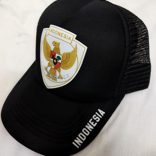 Jual TOPI INDONESIA GARUDA LOGO PUTIH NEW DESIGN / TOPI TIMNAS ...