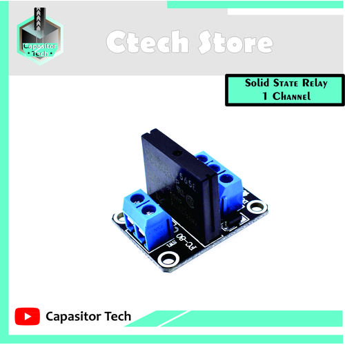 Jual SSR Solid State Relay Module 1 Channel 5v Dc For Arduino ESP32 ...