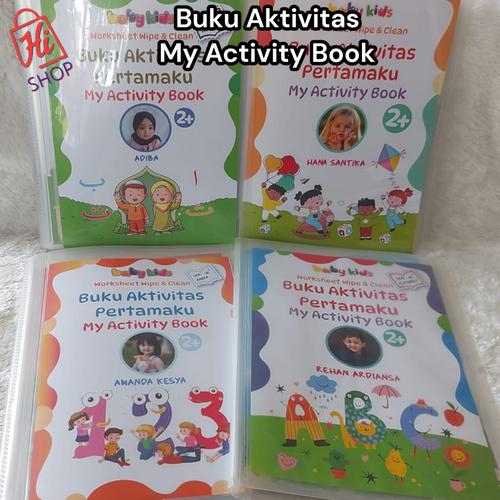 Jual Variasi Activity - CUSTOM Nama Foto FREE Buku Aktivitas Anak ...
