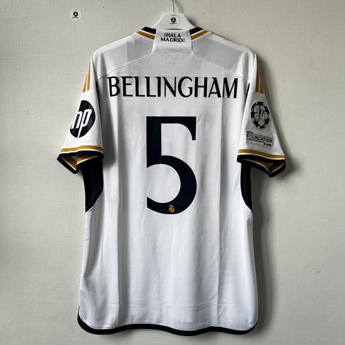Jual Jersey Original R3al Madrid Home 23/24 #UCL #5 BELLINGHAM - Fans Version - L, #7 VINI JR ...