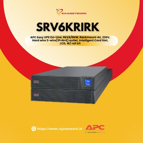 Jual APC Easy UPS On-Line, 6kVA/6kW, Rackmount 4U, 230V, Hard wire 3-wire(1P+N+E) outlet ...