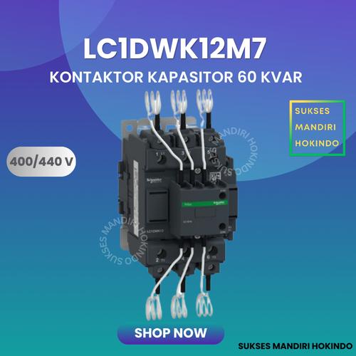 Promo Kontaktor Kapasitor Schneider LC1DK 60kVAr 400-415V 220 VAC ...