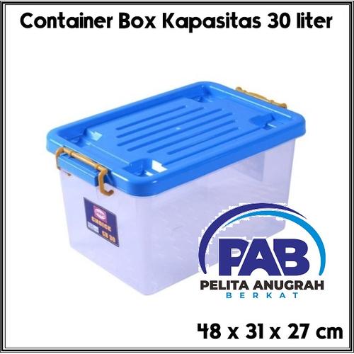 Jual Container Box 30 liter / Kotak Penyimpanan Barang Multifungsi ...