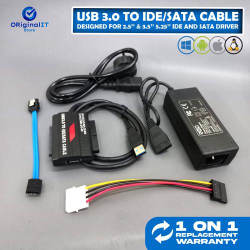 Promo USB 3.0 Converter to IDE SATA R Driver 3.0 untuk IDE dan SATA ...