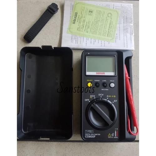 Jual Sanwa CD800F electric multitester digital multimeter avometer ...