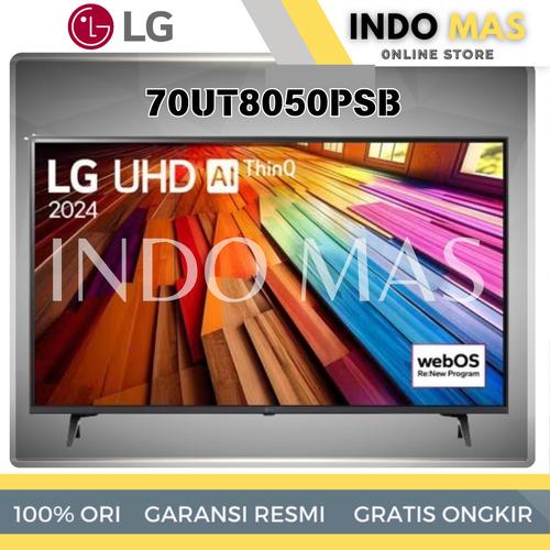 Jual LG tv 70ut8050psb smart tv uhd 4k thinq ai hdr web os new series ...