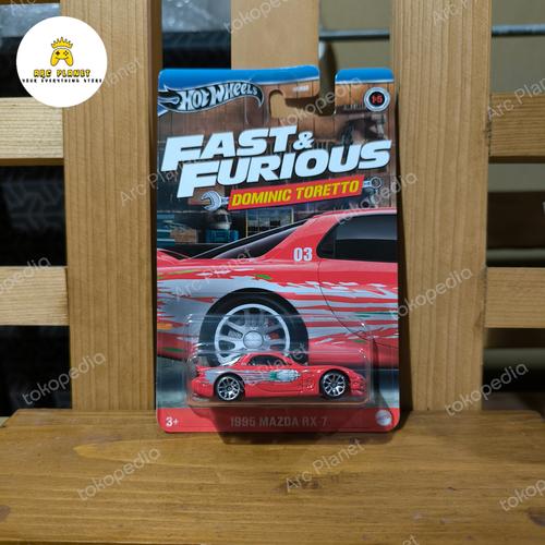Jual Hot Wheels Fast and Furious - 1995 Mazda Rx7 Dominic Toretto - Kab ...