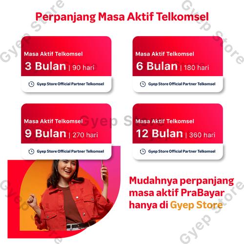 Jual Kartu Telkomsel 1 tahun - 12 Bulan - Jakarta Pusat - Gyep Store ...