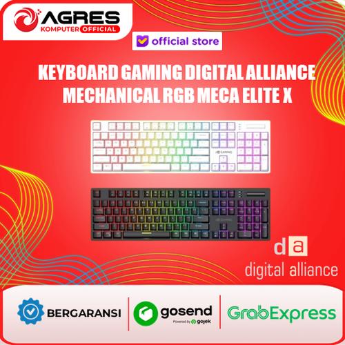 Promo Keyboard Gaming Digital Alliance Mechanical RGB Anti Ghosting ...