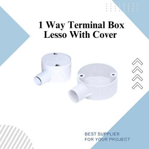 Jual LESSO 1 WAY TERMINAL BOX WITH COVER 65x40/1/20 PIPA CONDUIT LESSO ...