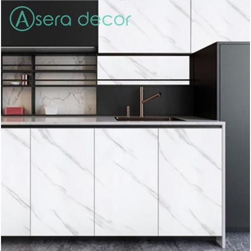 Jual Sticker Marmer Pelapis Furniture Sticker Dinding PVC Interior Film ...